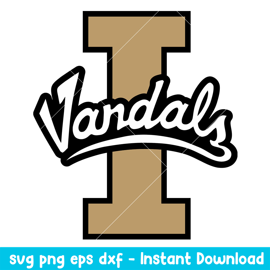 Idaho Vandals Logo Svg, Idaho Vandals Svg, NCAA Svg, Png Dxf | Inspire ...