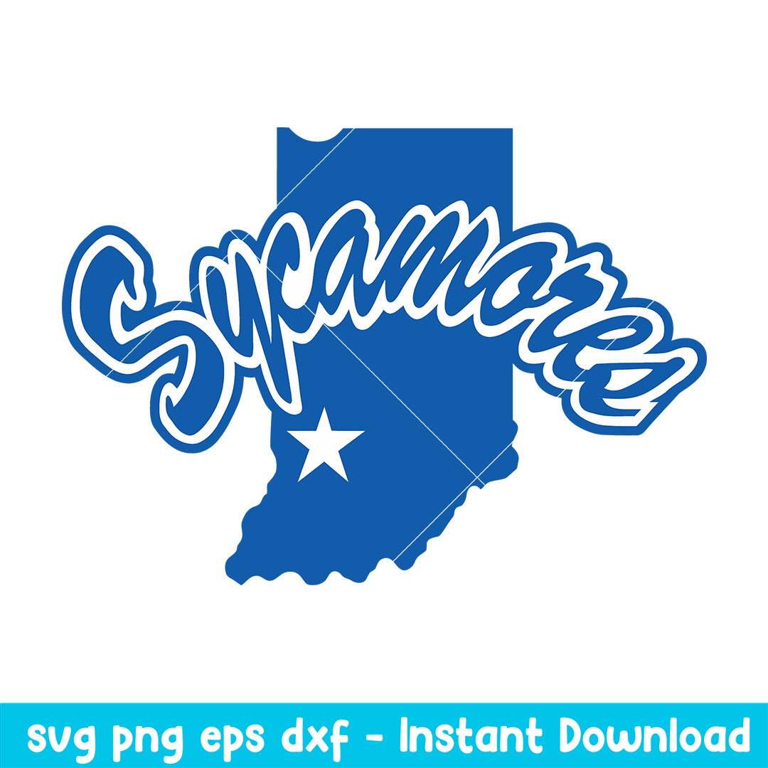 Indiana State Sycamores Logo Svg, Indiana State Sycamores Sv | Inspire ...