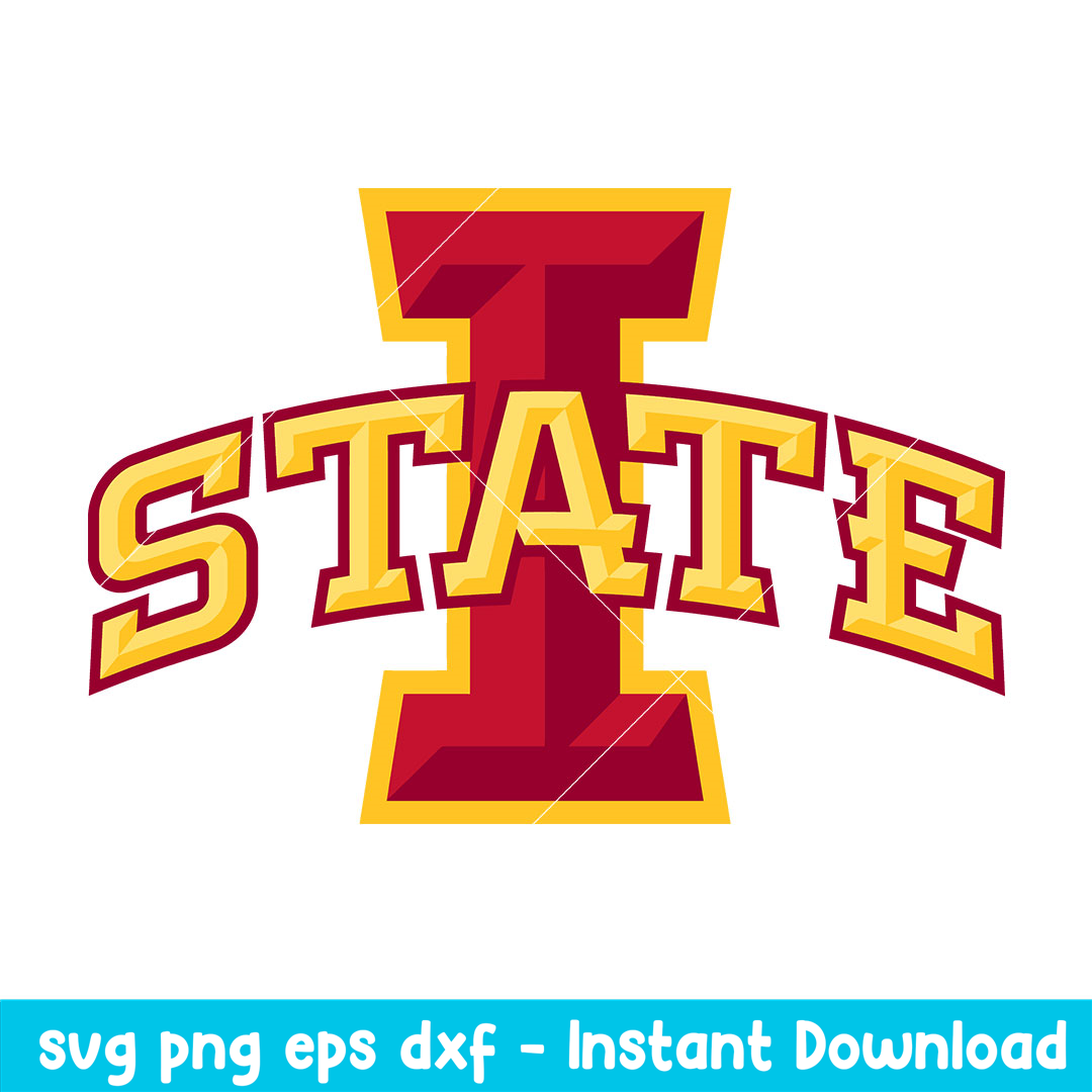 Iowa State Cyclones Logo Svg, Iowa State Cyclones Svg, NCAA | Inspire ...