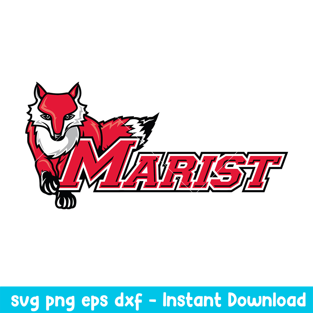 Marist Red Foxes Logo Svg, Marist Red Foxes Svg, NCAA Svg, P | Inspire ...