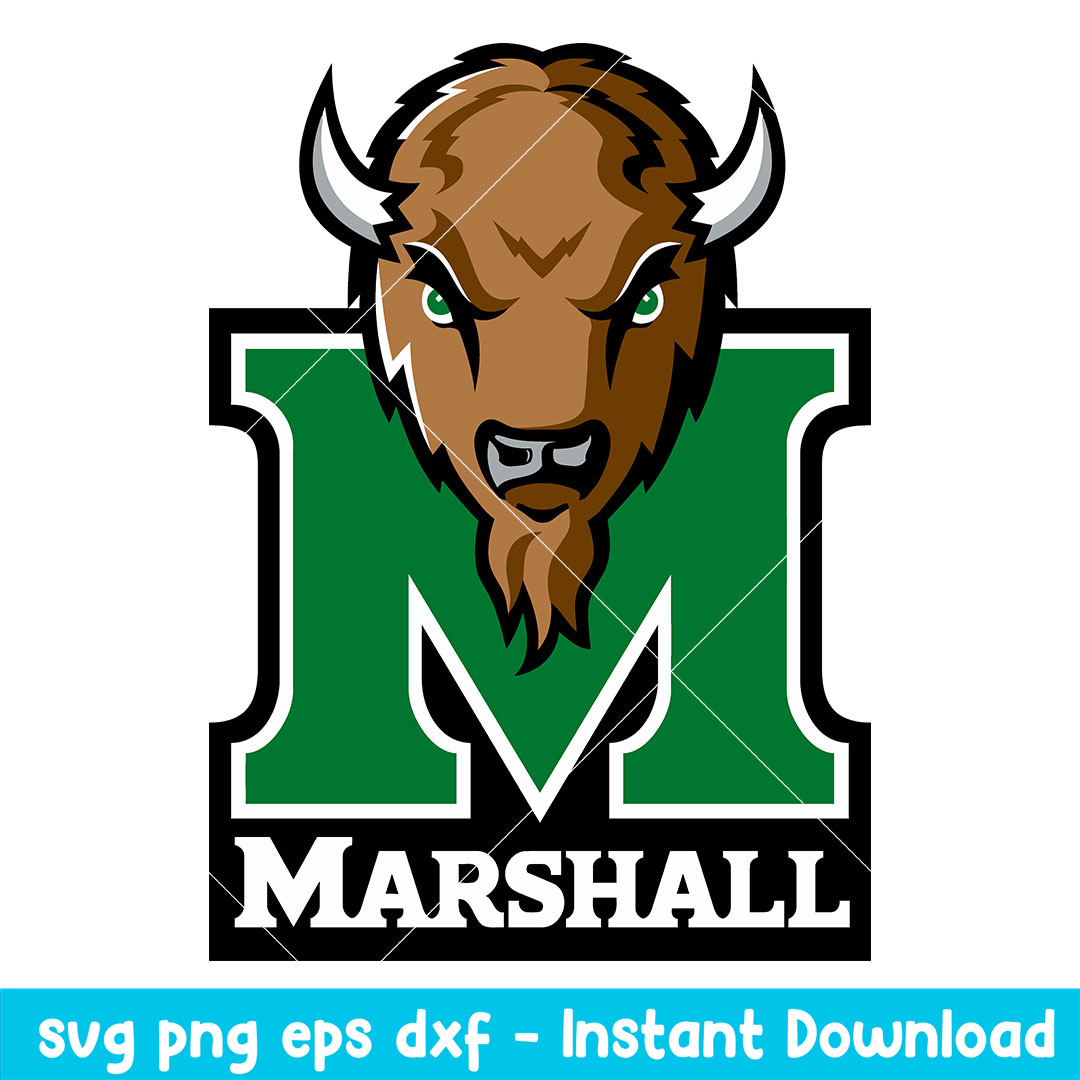 Marshall Thundering Herd Logo Svg, Marshall Thundering Herd - Inspire ...