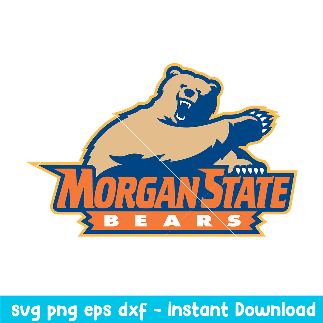 Morgan State Bears Logo Svg, Morgan State Bears Svg, NCAA Sv | Inspire ...