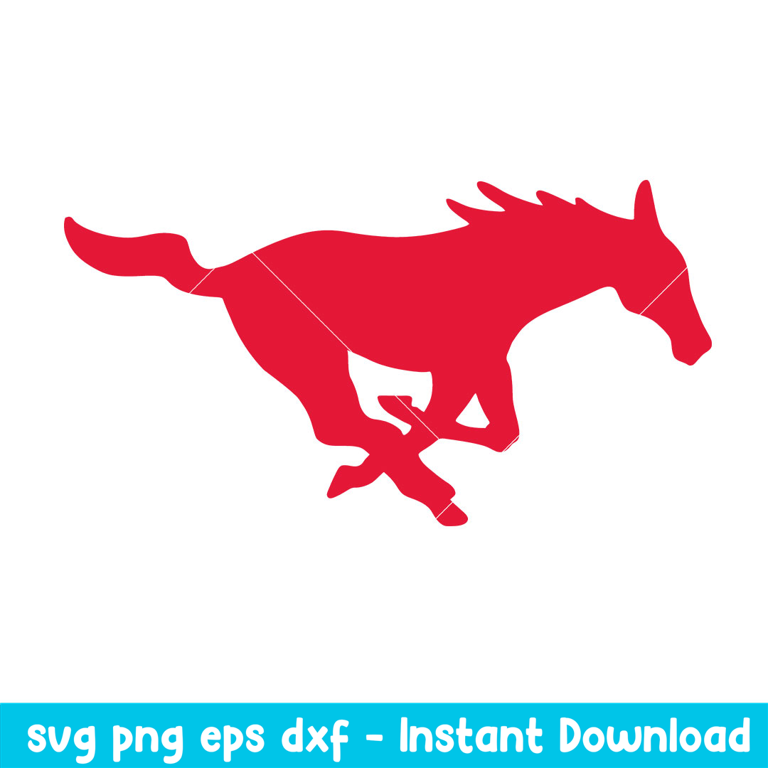 SMU Mustangs Logo Svg, SMU Mustangs Svg, NCAA Svg, Png Dxf E | Inspire ...