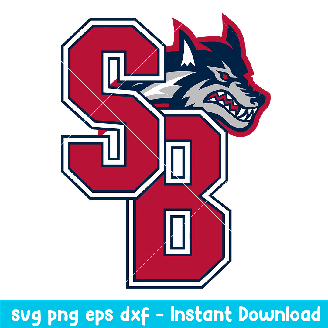 Stony Brook Seawolves Logo Svg, Stony Brook Seawolves Svg, N | Inspire ...