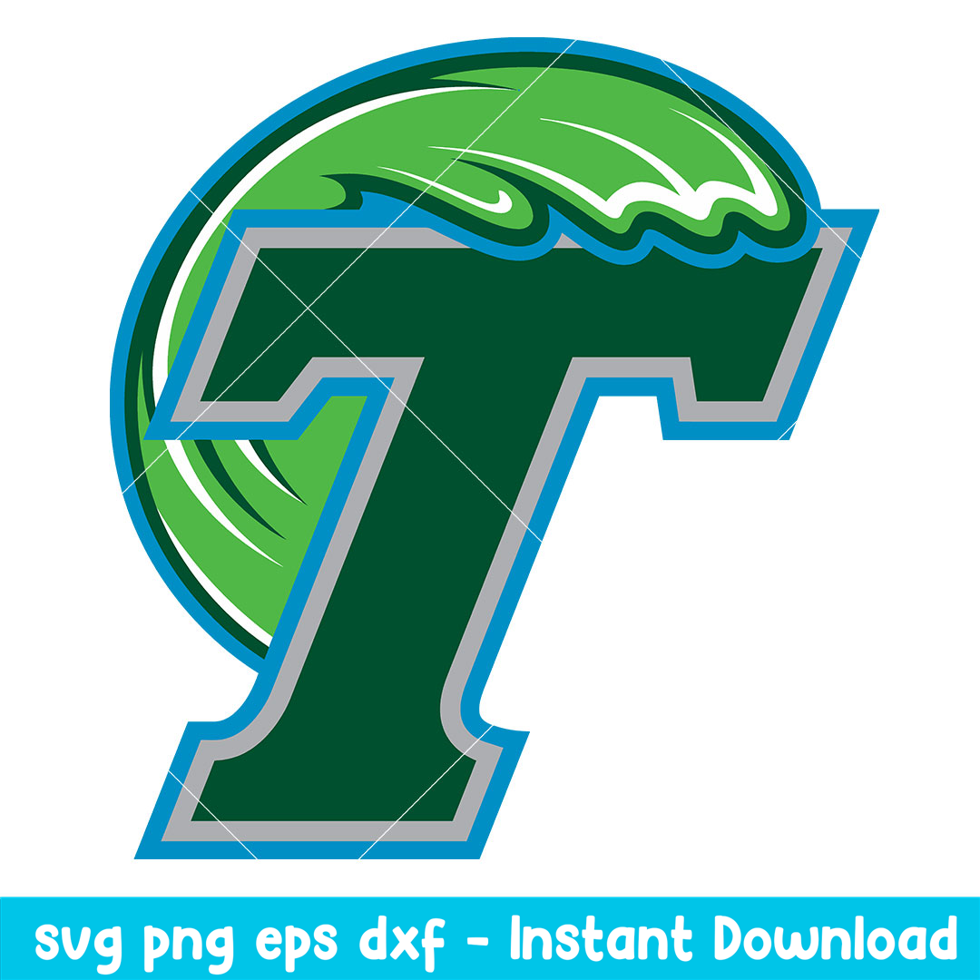 Tulane Green Wave Logo Svg, Tulane Green Wave Svg ,NCAA Svg, | Inspire ...