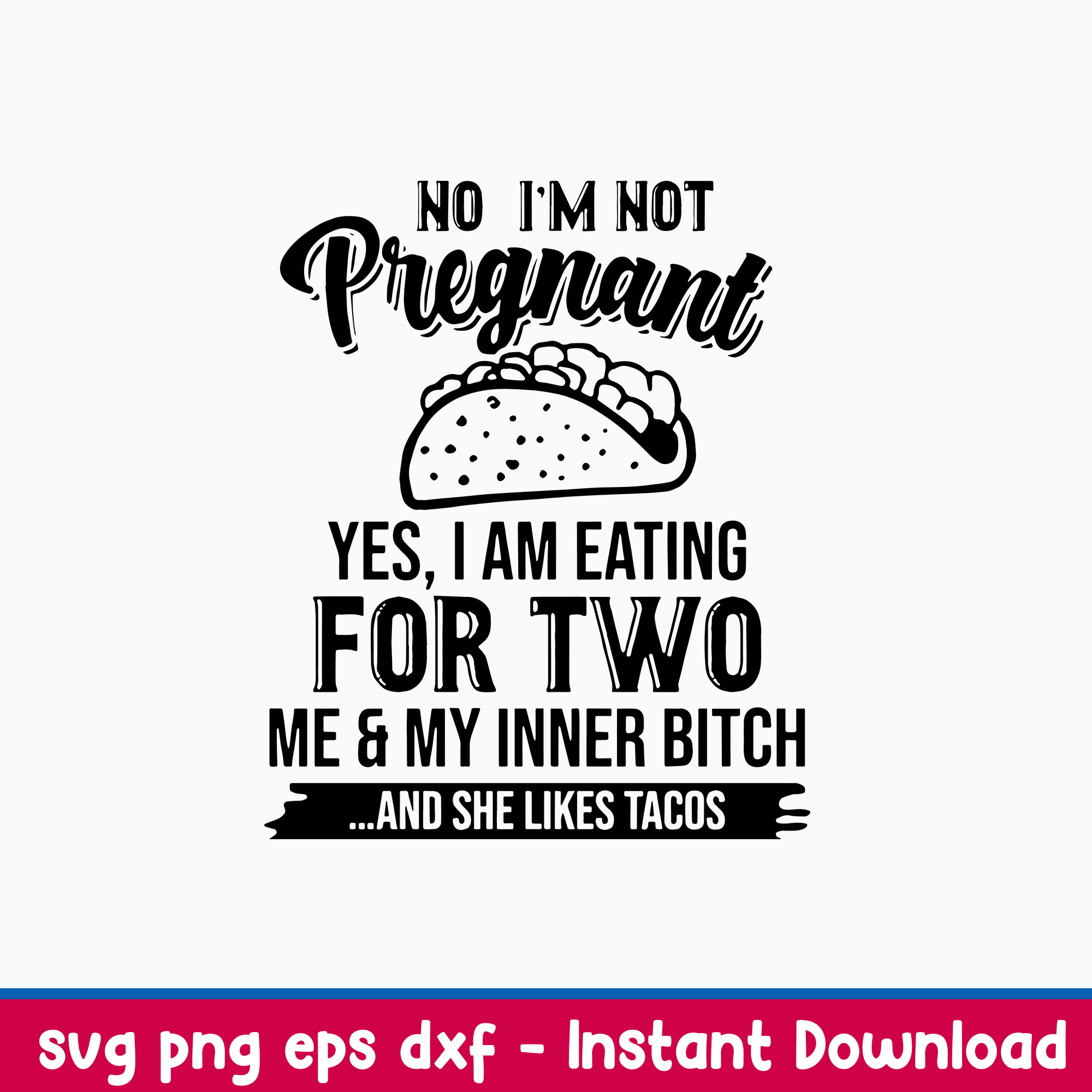 No I_m Not Pregnant Yes, I Am Eating For Two Me _ My Inner B | Inspire ...