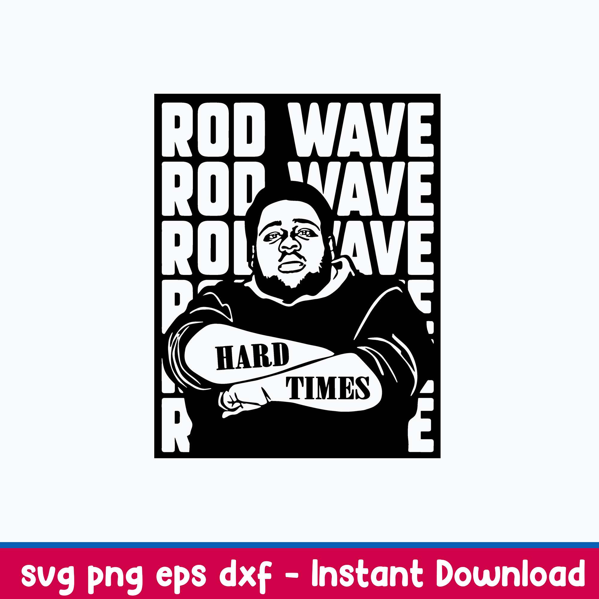 Rod Wafe Face Svg, Famous People Svg, Rapper Svg, Hip Hop Sv | Inspire ...