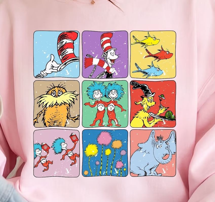 Read Across America Cartoon Characters Png | Read Across Ame - Inspire ...