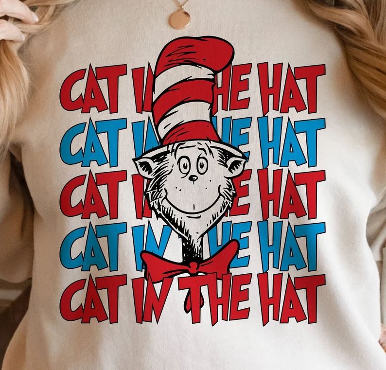 Cat In Hat Dr. Suess Png, Dr. Suess Png Sublimation, Teacher | Inspire ...