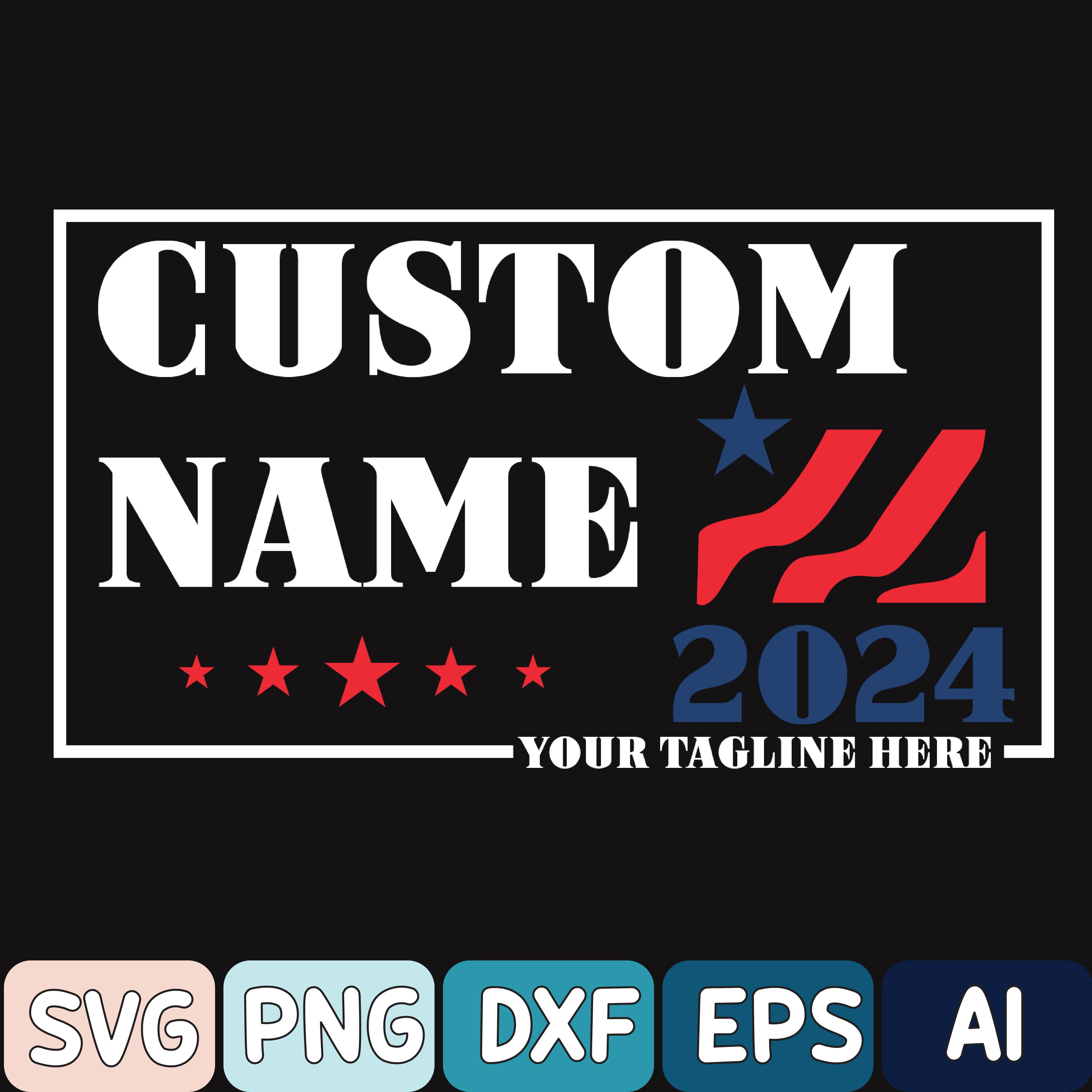 Custom 2024 Election Svg, Personalized Election Svg, Preside | Inspire ...