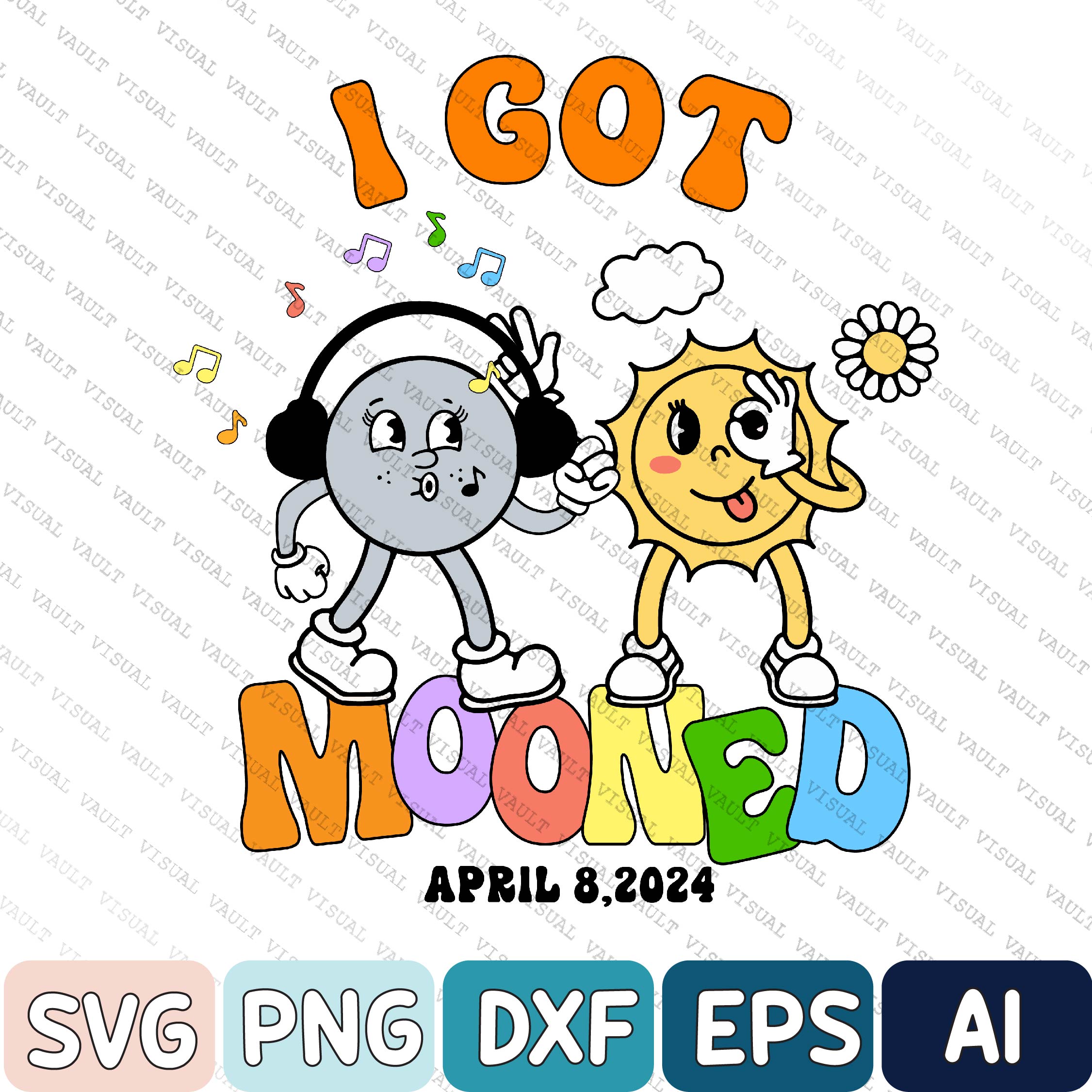 I Got Mooned Total Solar Eclipse Svg, Total Solar Eclipse 20 - Inspire ...