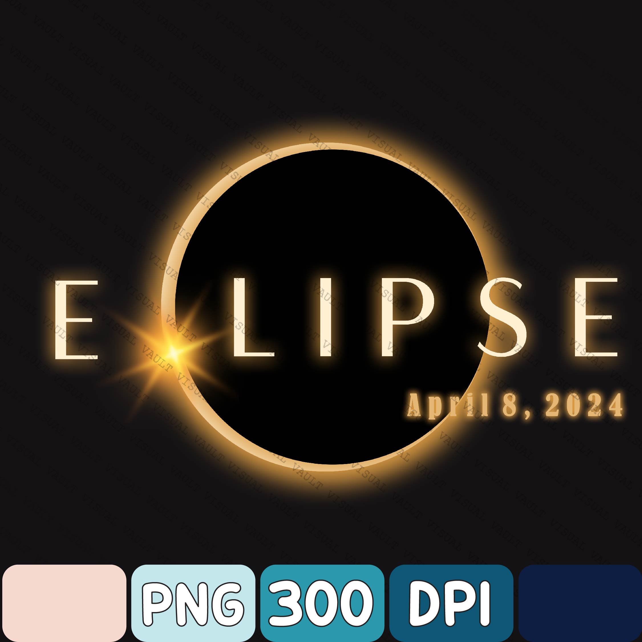 Total Solar Eclipse Twice In A Lifetime 2024 Png, April 8 20 | Inspire Uplift