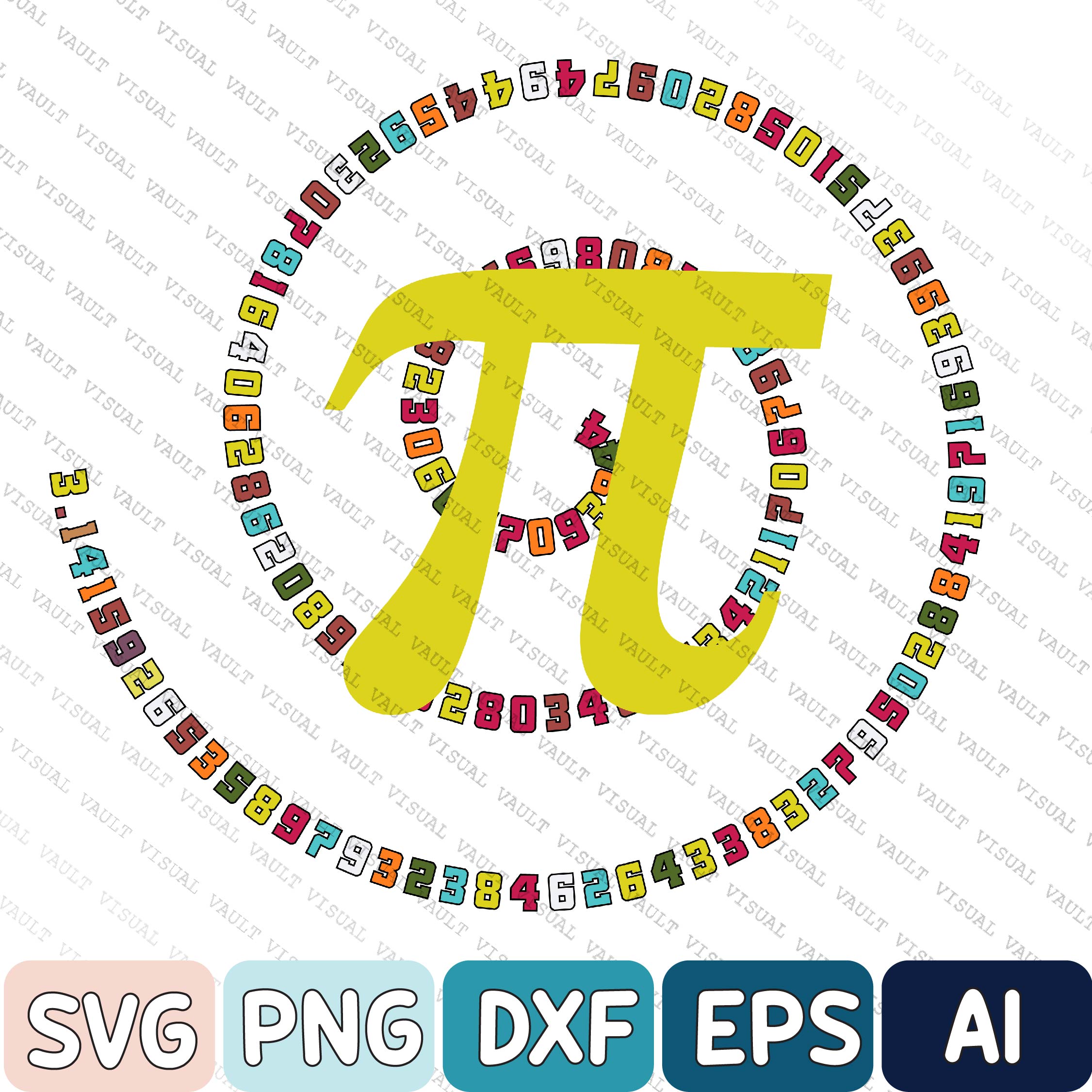 Happy Pi Day Svg, Pi Day Svg, Math Teacher Svg, Funny Math G | Inspire ...