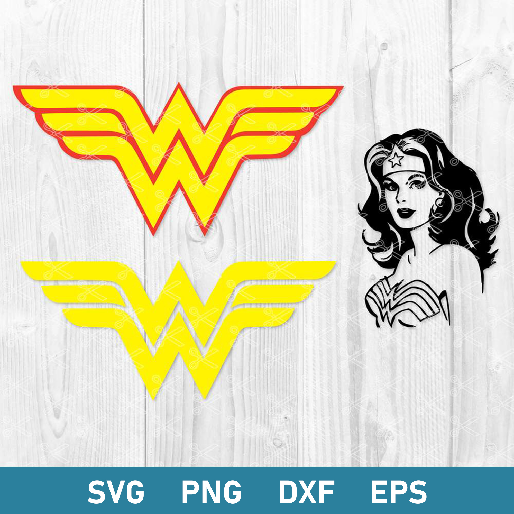 Wonder Woman Logo Bundle Svg, Wonder Woman Svg, Superhero Sv | Inspire ...