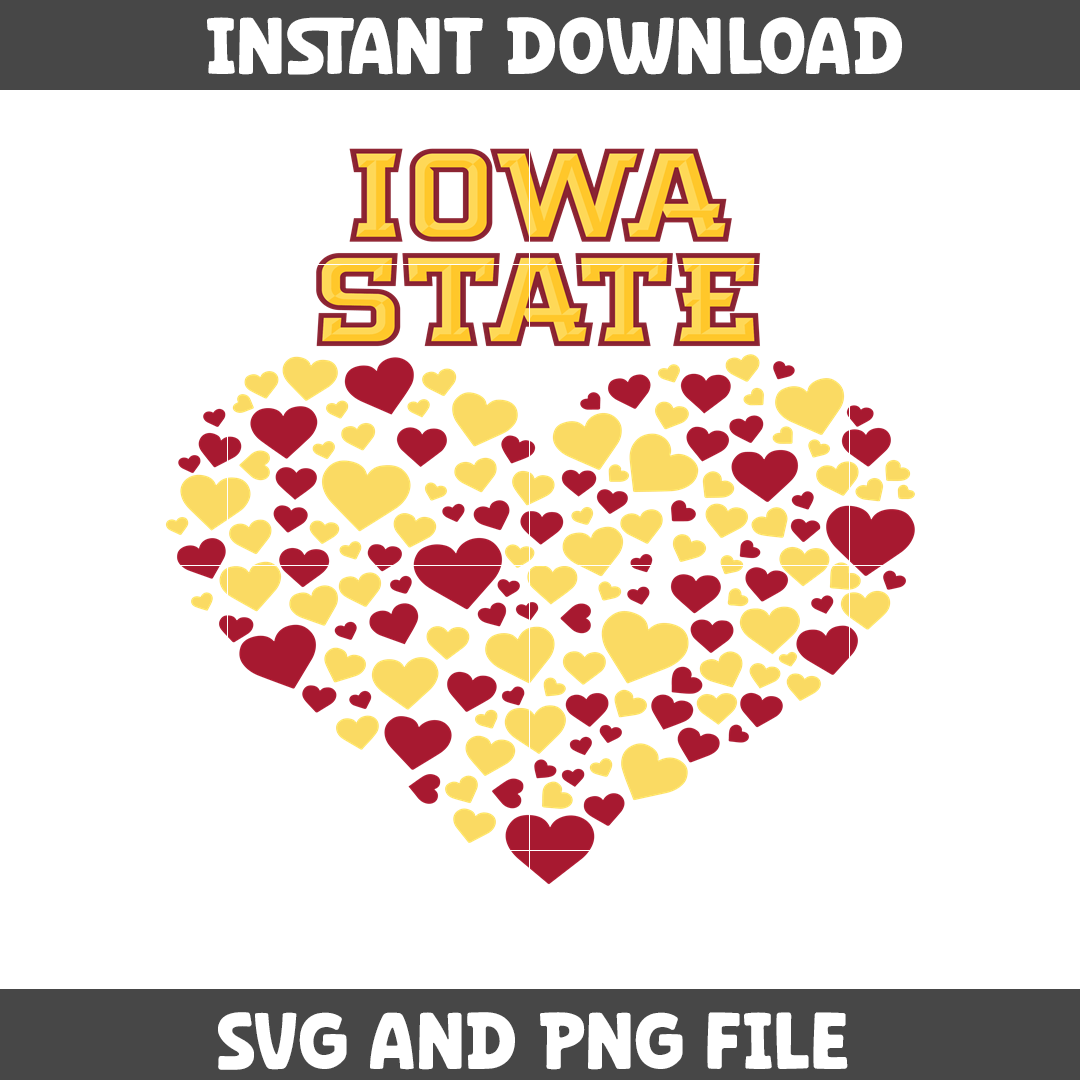 Iowa State Svg, Iowa State logo svg, Iowa State Universit | Inspire Uplift