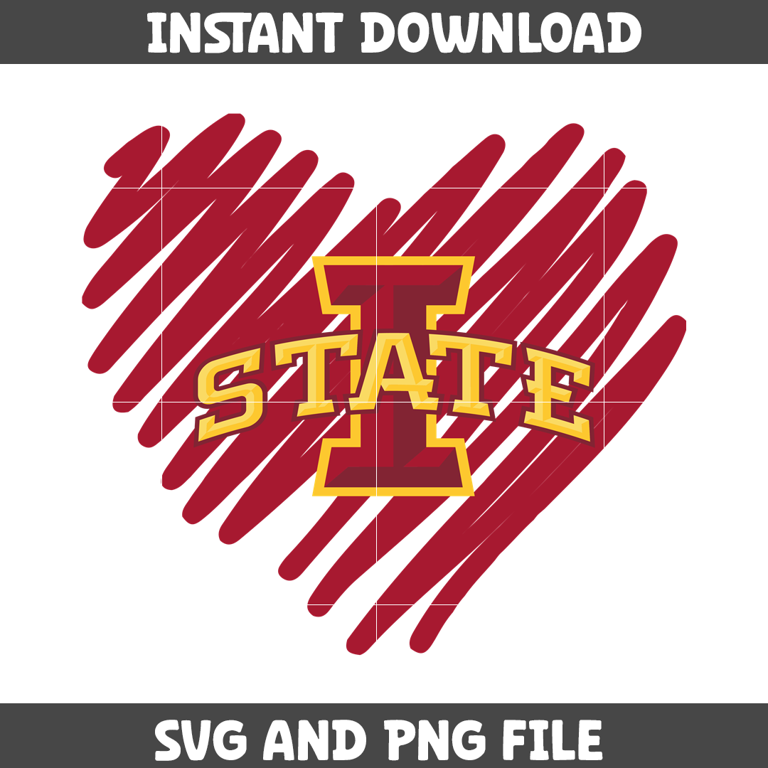 Iowa State Svg, Iowa State logo svg, Iowa State Universit | Inspire Uplift
