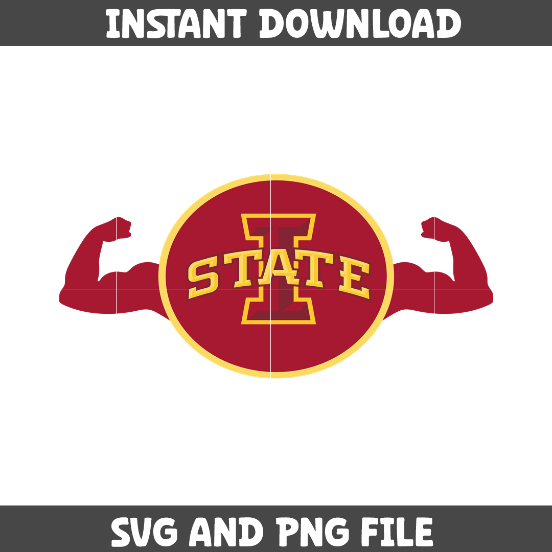 Iowa State Svg, Iowa State logo svg, Iowa State Universit | Inspire Uplift
