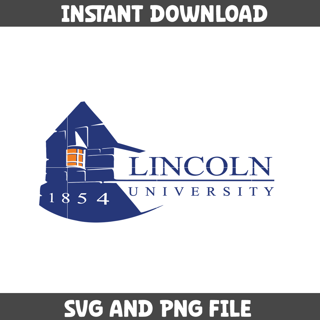 Lincoln ncaa Svg, Lincoln University logo svg, Lincoln Unive | Inspire ...