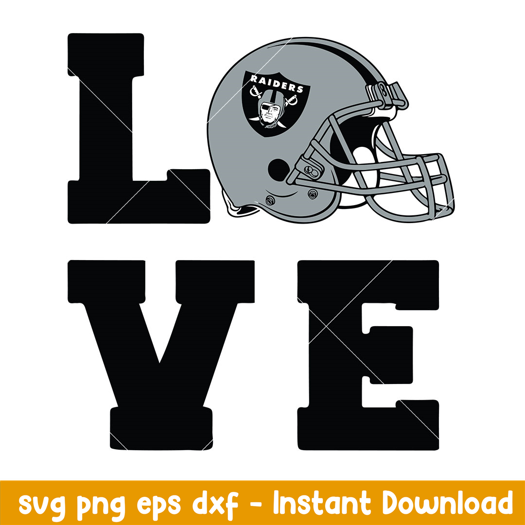 Love Las Vegas Raiders Svg, Las Vegas Raiders Svg, NFL Svg, | Inspire ...