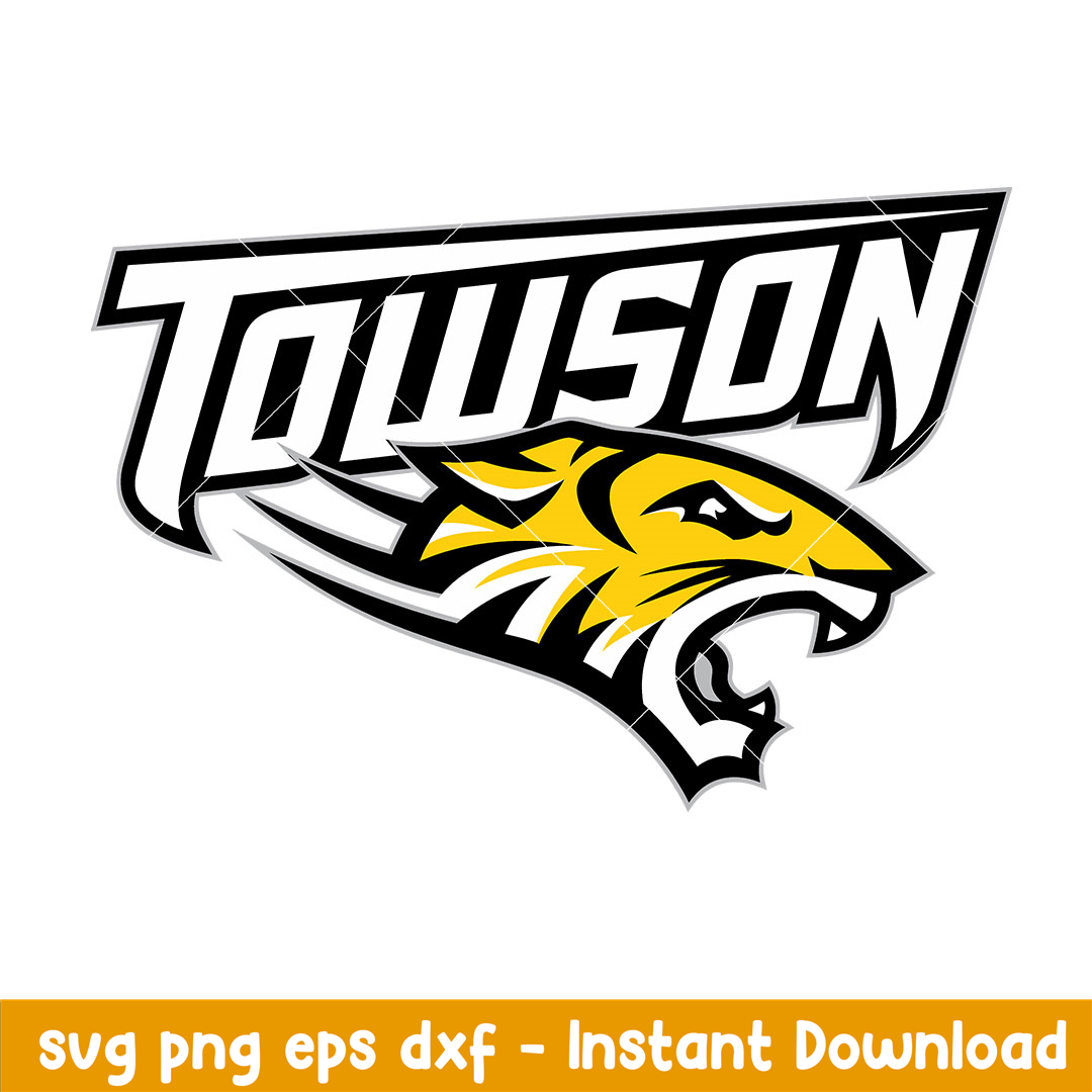 Towson Tigers Logo Svg, Towson Tigers Svg, NCAA Svg, Png Dxf | Inspire ...