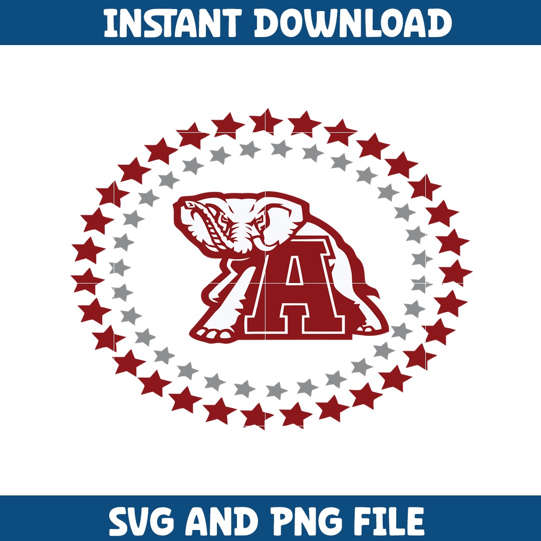 Alabama Crimson Tide Svg, Alabama logo svg, Alabama Crimson | Inspire ...