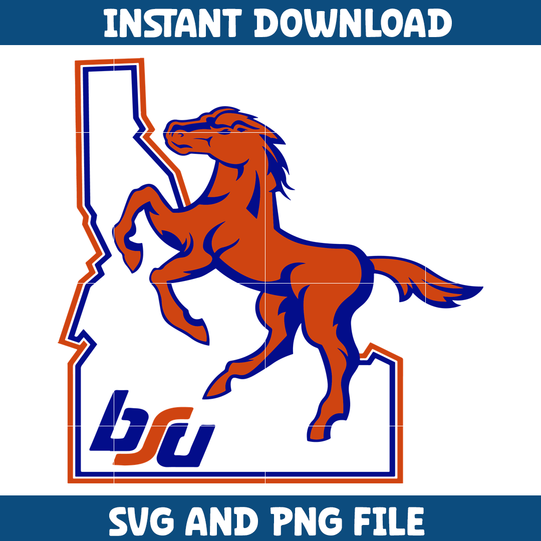 Boise State University Svg, Boise State logo svg, Baylor Bea | Inspire ...