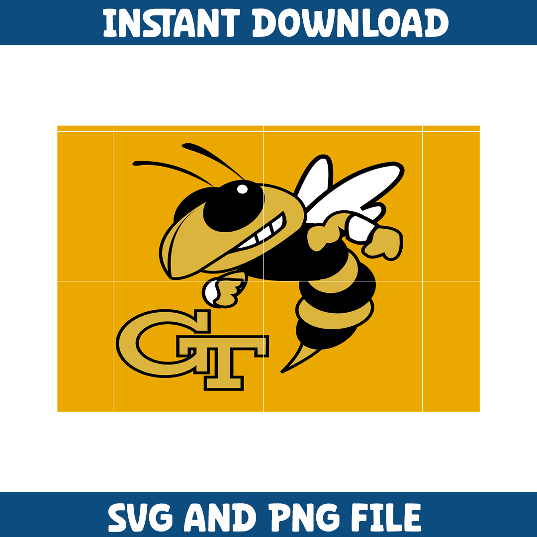 Georgia Tech Svg, Georgia Tech logo svg, Georgia Tech Univer | Inspire ...