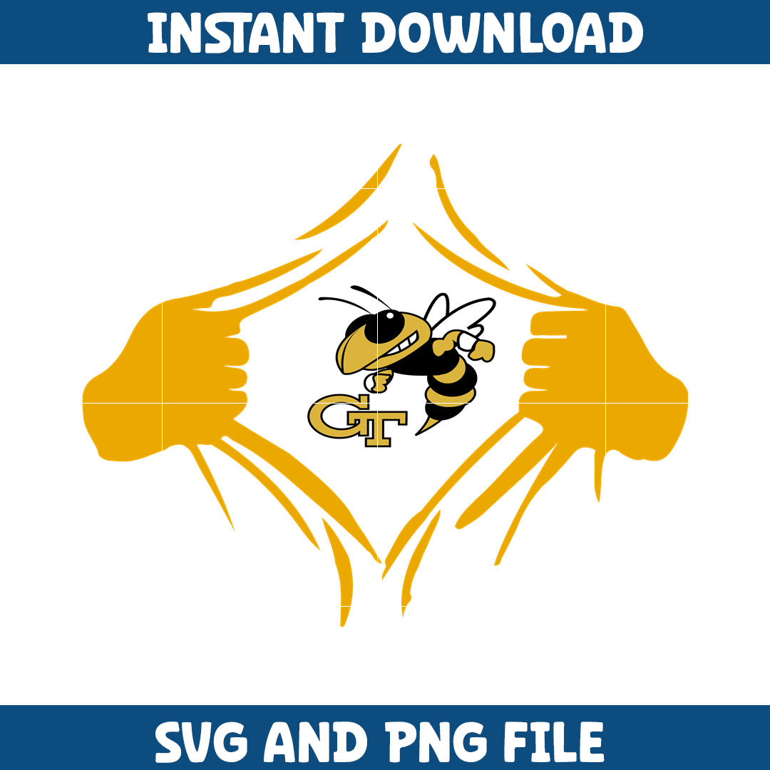 Georgia Tech Svg, Georgia Tech logo svg, Georgia Tech Univer | Inspire ...
