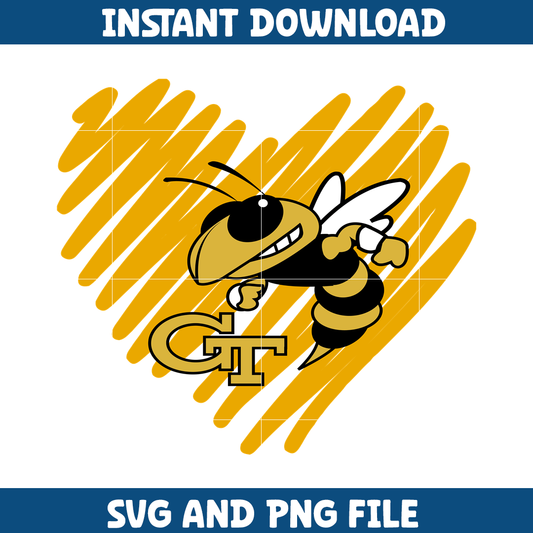 Georgia Tech Svg, Georgia Tech logo svg, Georgia Tech Univer | Inspire ...