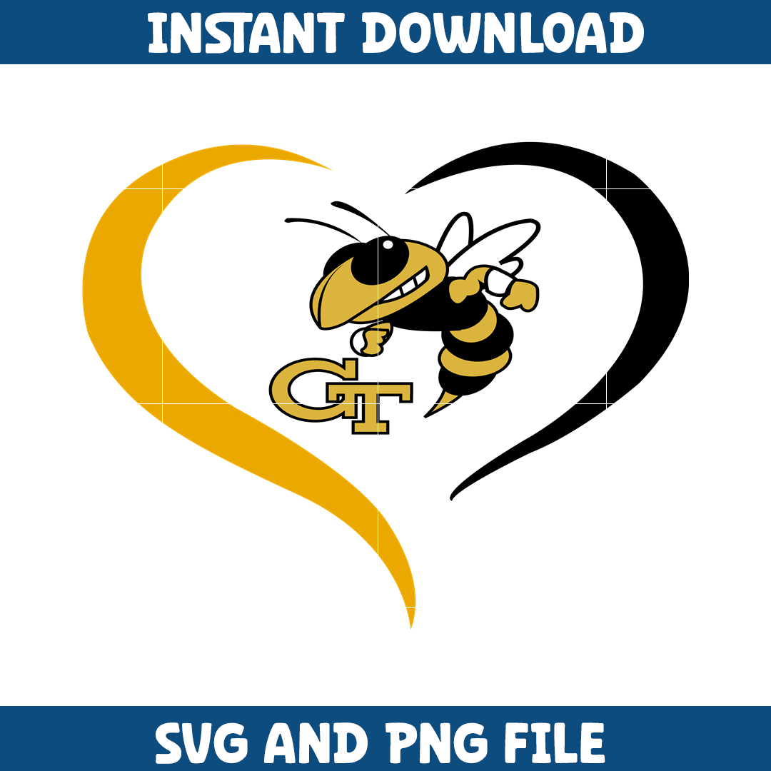Georgia Tech Svg, Georgia Tech logo svg, Georgia Tech Univer | Inspire ...