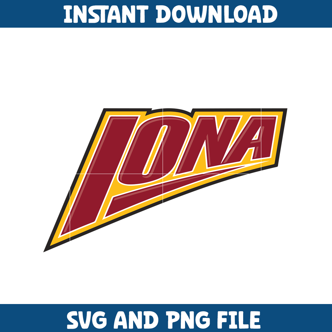 Iona gaels Svg, Iona gaels logo svg, IIona gaels University - Inspire ...