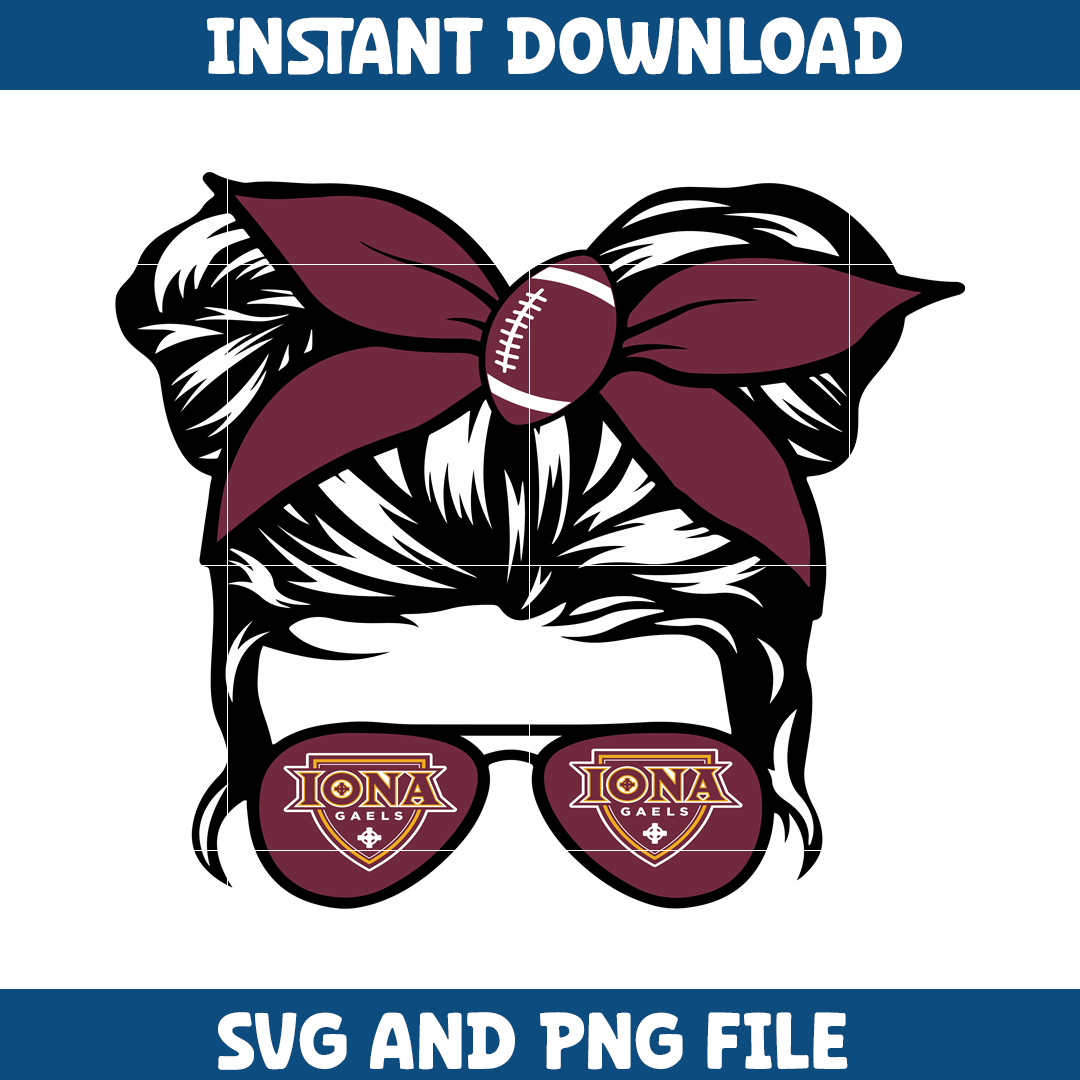Iona gaels Svg, Iona gaels logo svg, IIona gaels University | Inspire ...