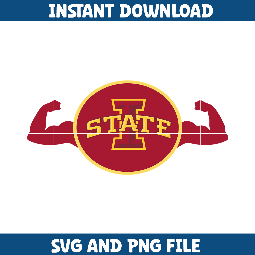 Iowa State Svg, Iowa State logo svg, Iowa State Universit | Inspire Uplift