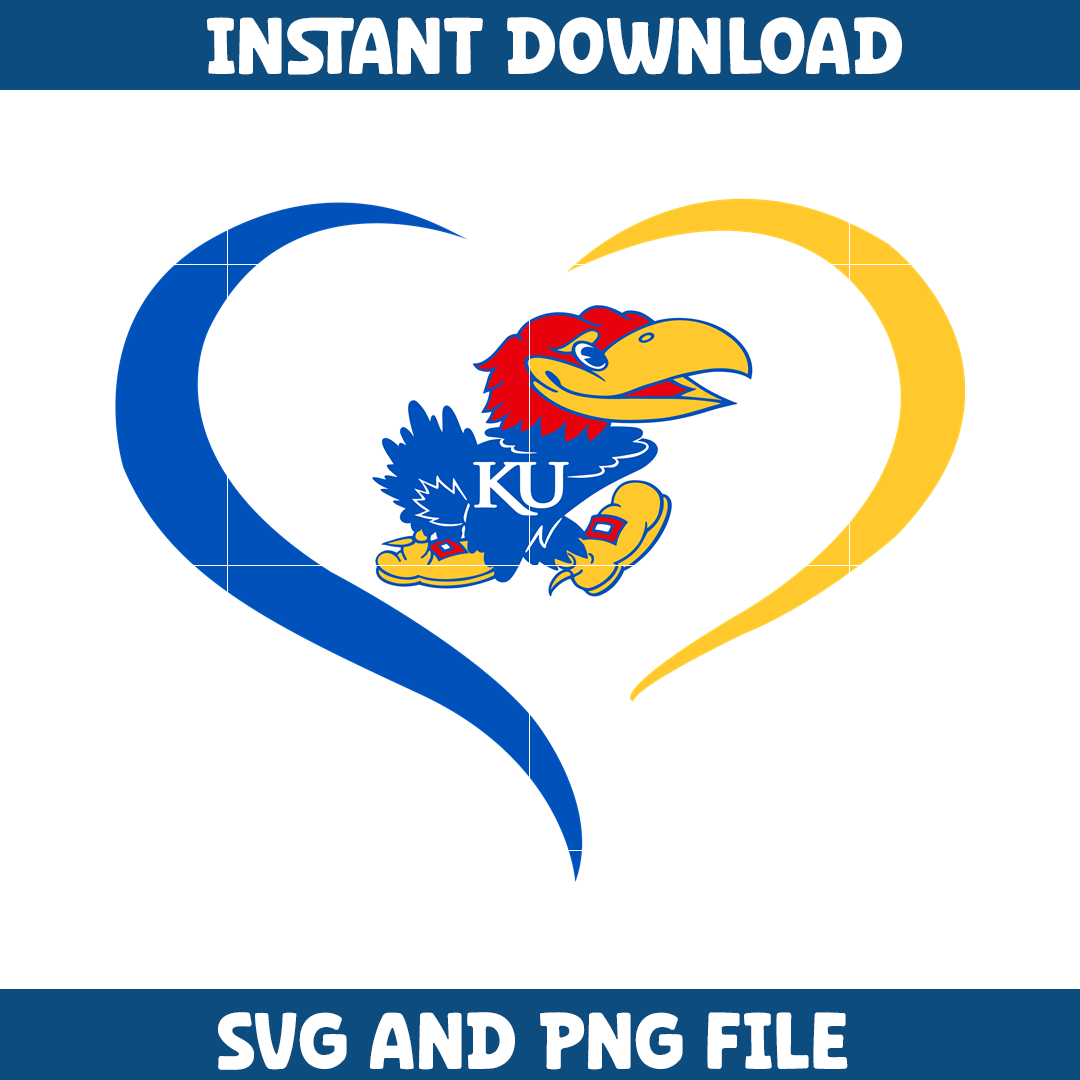 Kansas Jayhawks Svg, Kansas Jayhawks logo svg, Kansas Jayhaw | Inspire ...