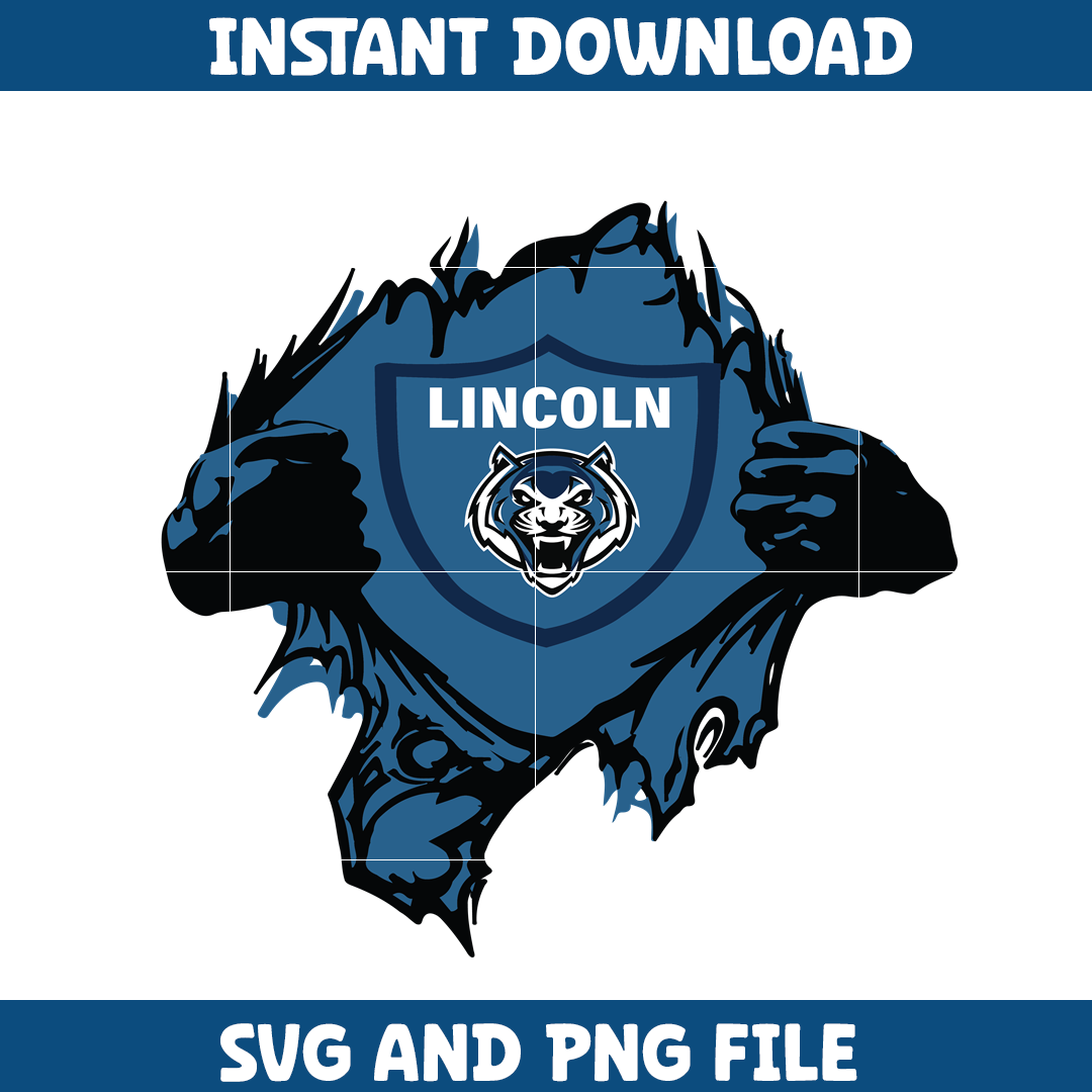 Lincoln ncaa Svg, Lincoln University logo svg, Lincoln Unive | Inspire ...