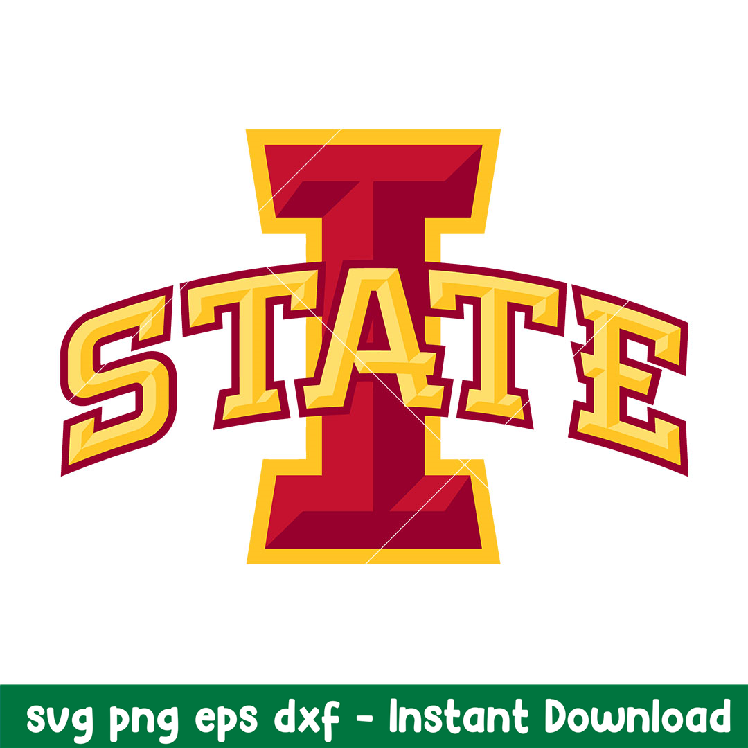 Iowa State Cyclones Logo Svg, Iowa State Cyclones Svg, NCAA | Inspire ...