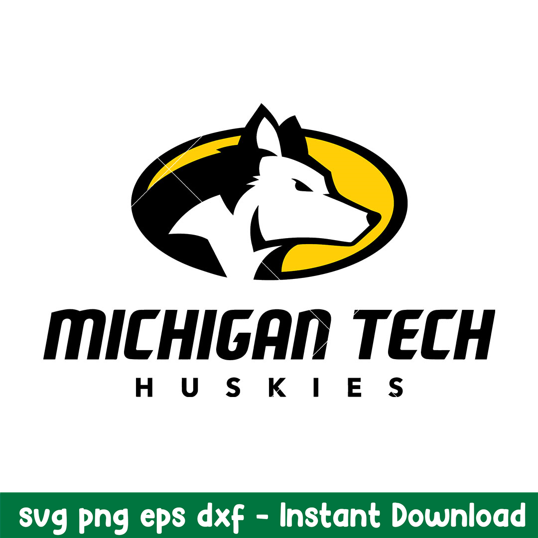 Michigan Tech Huskies Logo Svg, Michigan Tech Huskies Svg, N | Inspire ...
