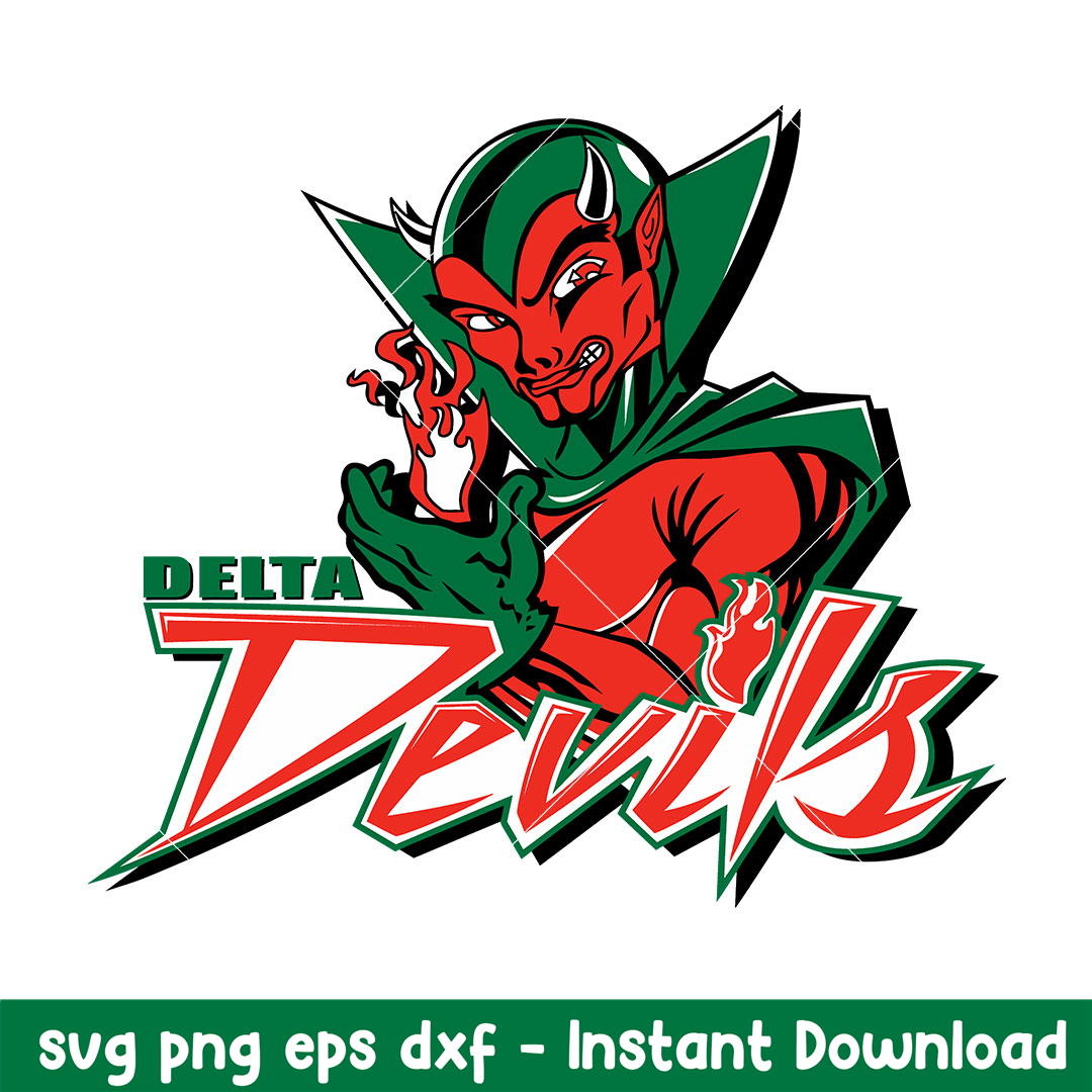 Mississippi Valley State Delta Devils Logo Svg, Mississippi | Inspire ...