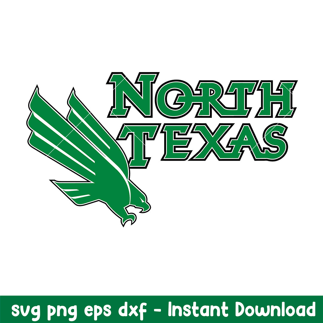 North Texas Mean Green Logo Svg, North Texas Mean Green Svg, | Inspire ...
