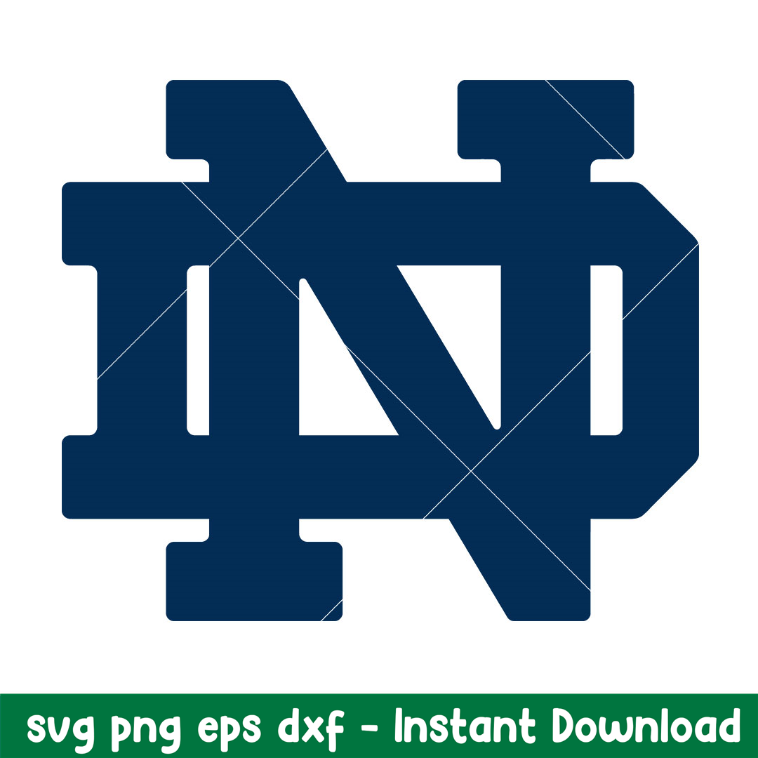 Notre Dame Fighting Irish Logo Svg, Notre Dame Fighting Iris | Inspire ...