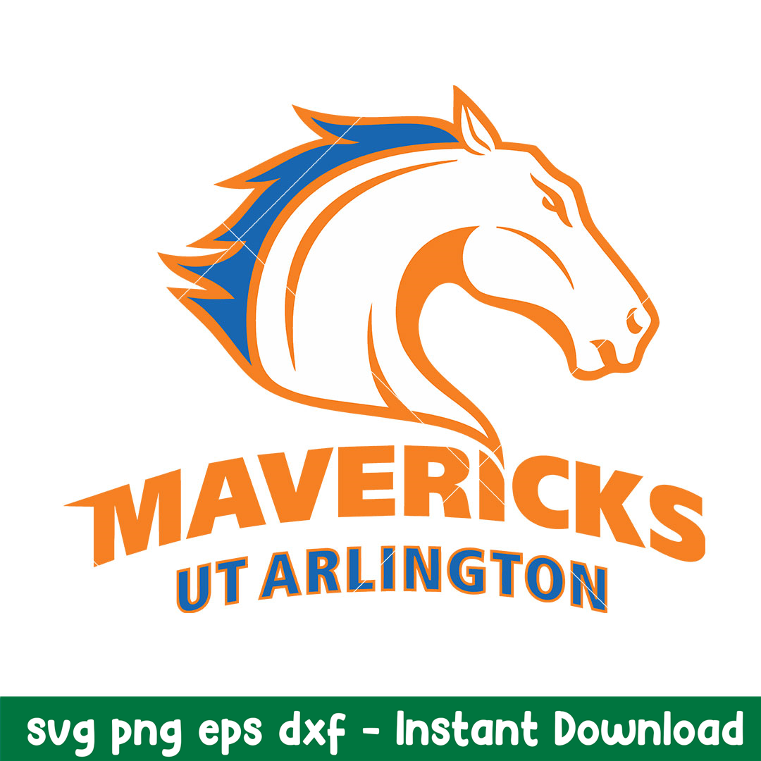 Texas Arlington Mavericks Logo Svg, Texas Arlington Maverick | Inspire ...