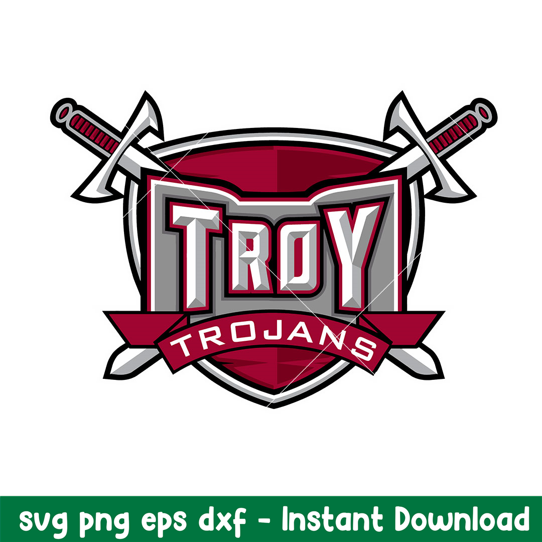 Troy Trojans Logo Svg, Troy Trojans Svg, NCAA Svg, Png Dxf E | Inspire ...