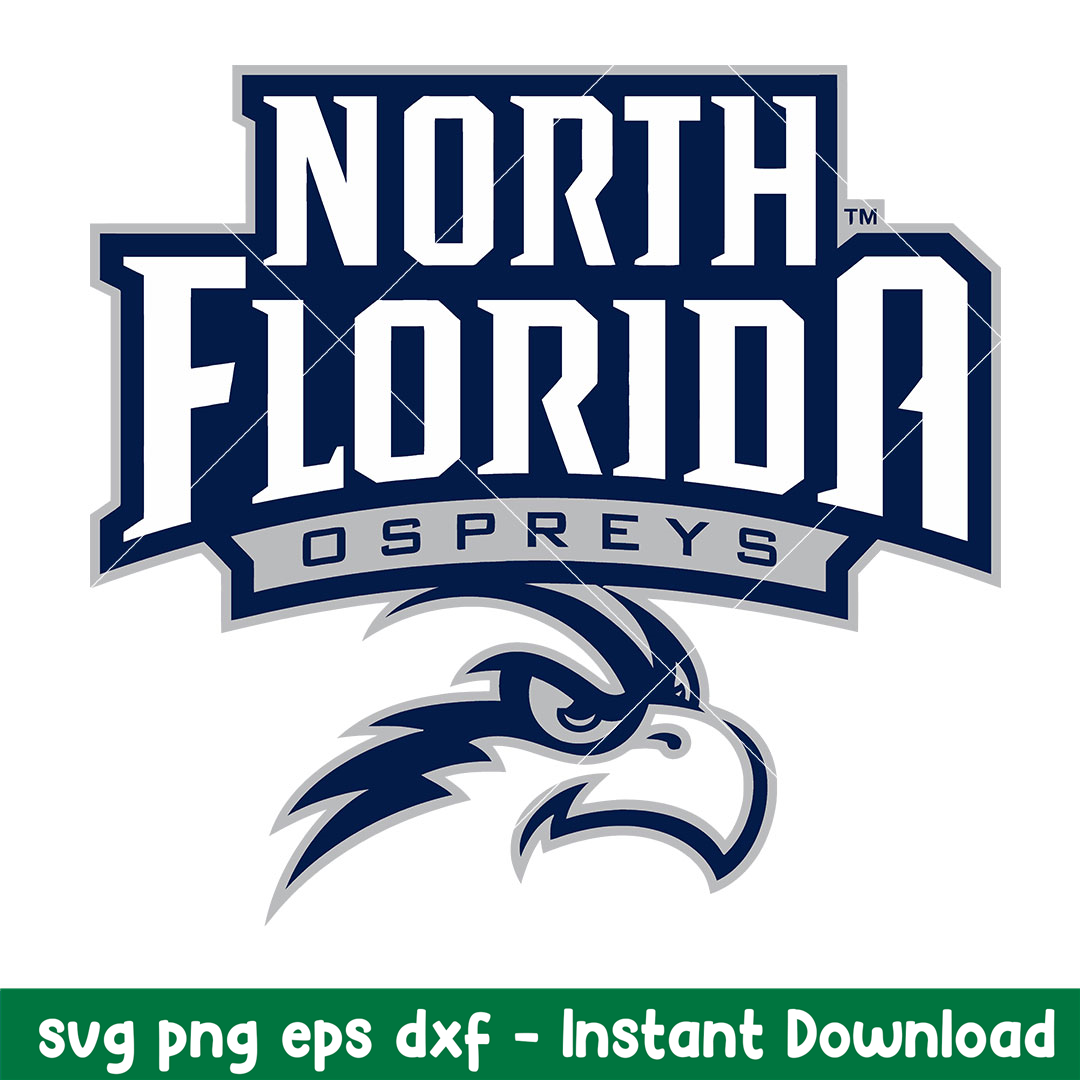 UNF Ospreys Logo Svg, UNF Ospreys Svg, NCAA Svg, Png Dxf Eps - Inspire ...