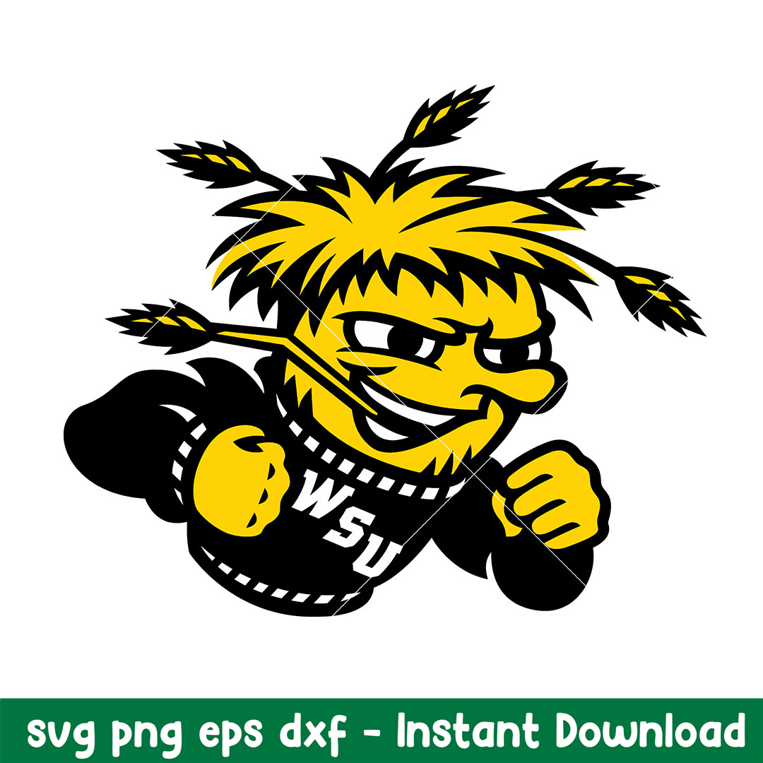 Wichita State Shockers Logo Svg, Wichita State Shockers Svg, | Inspire ...