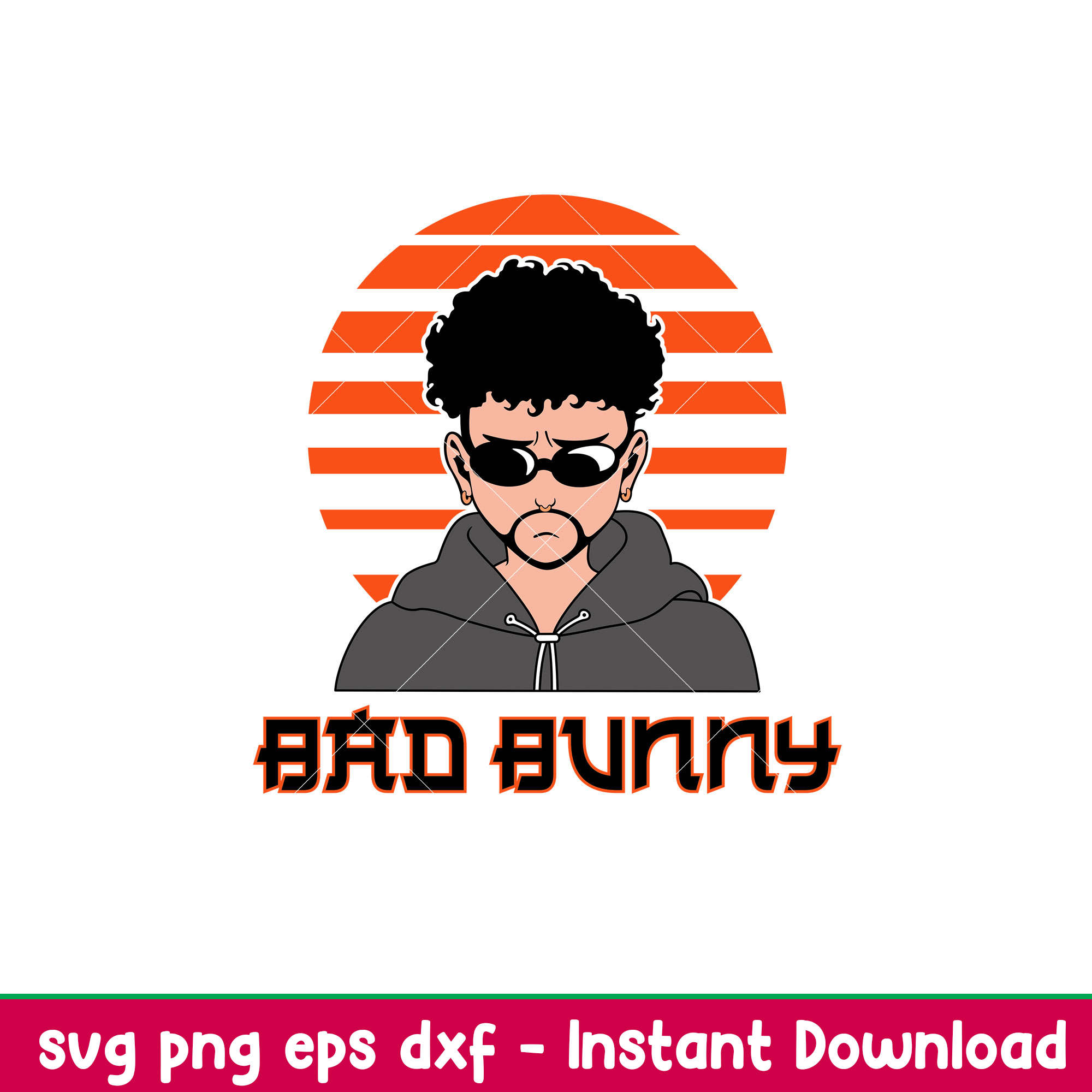 Bad Bunny Yonaguni Anime,Bad Bunny Yonaguni Anime Svg, Bad B | Inspire ...