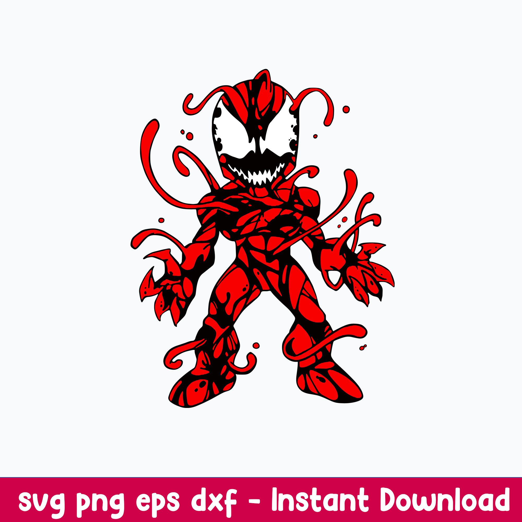 Carnage 2 Venom 2 Svg, Venom Svg, Monter Svg, Png Dxf Eps Fi - Inspire ...