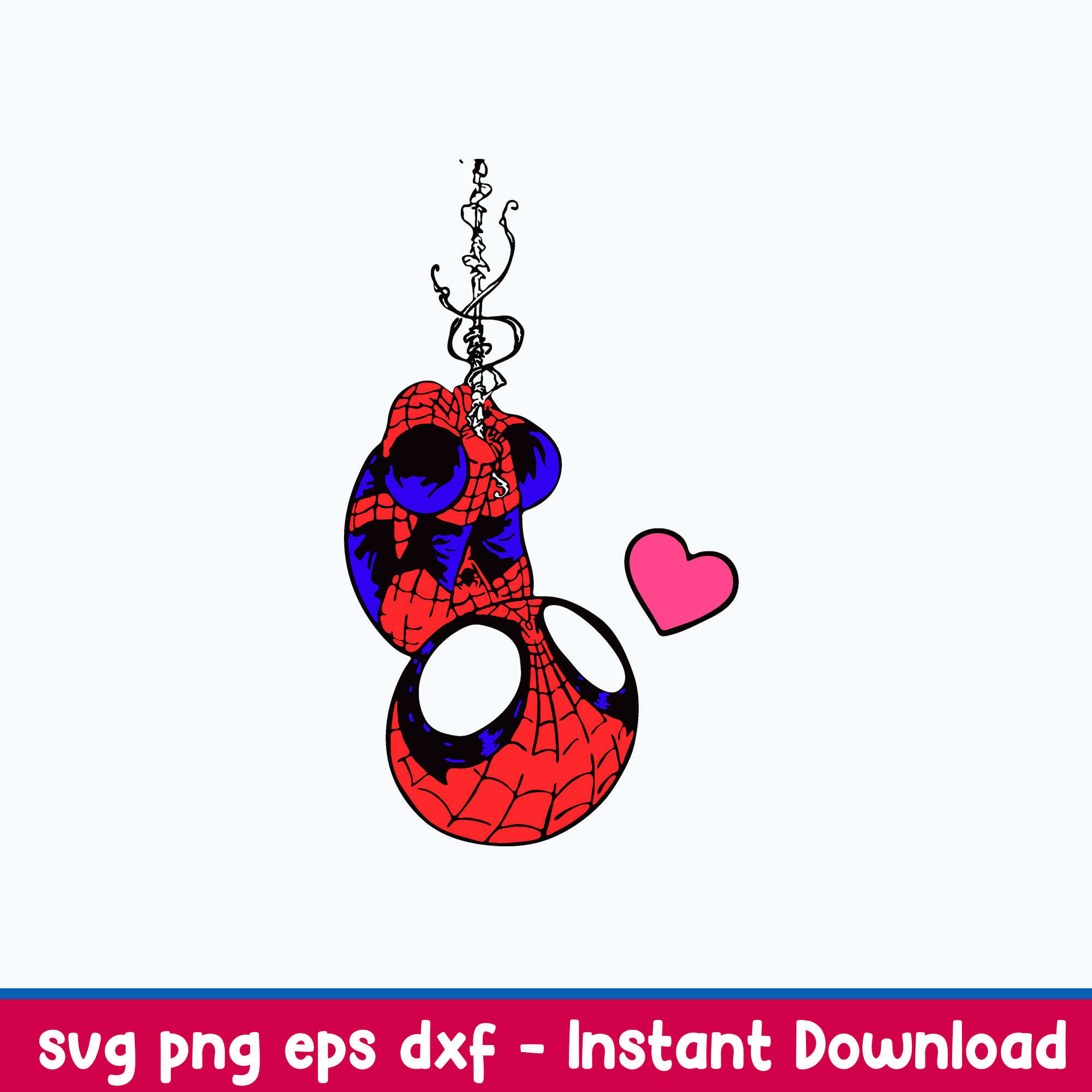 Spiderman Love Svg, Spiderman Svg, Superhero Svg, Png Dxf Ep | Inspire Uplift