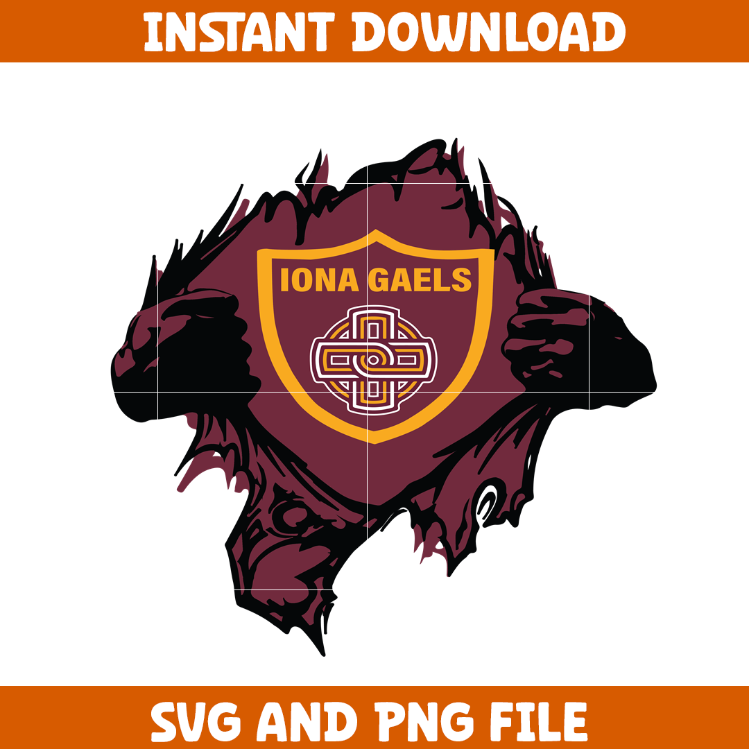 Iona gaels Svg, Iona gaels logo svg, IIona gaels University | Inspire ...