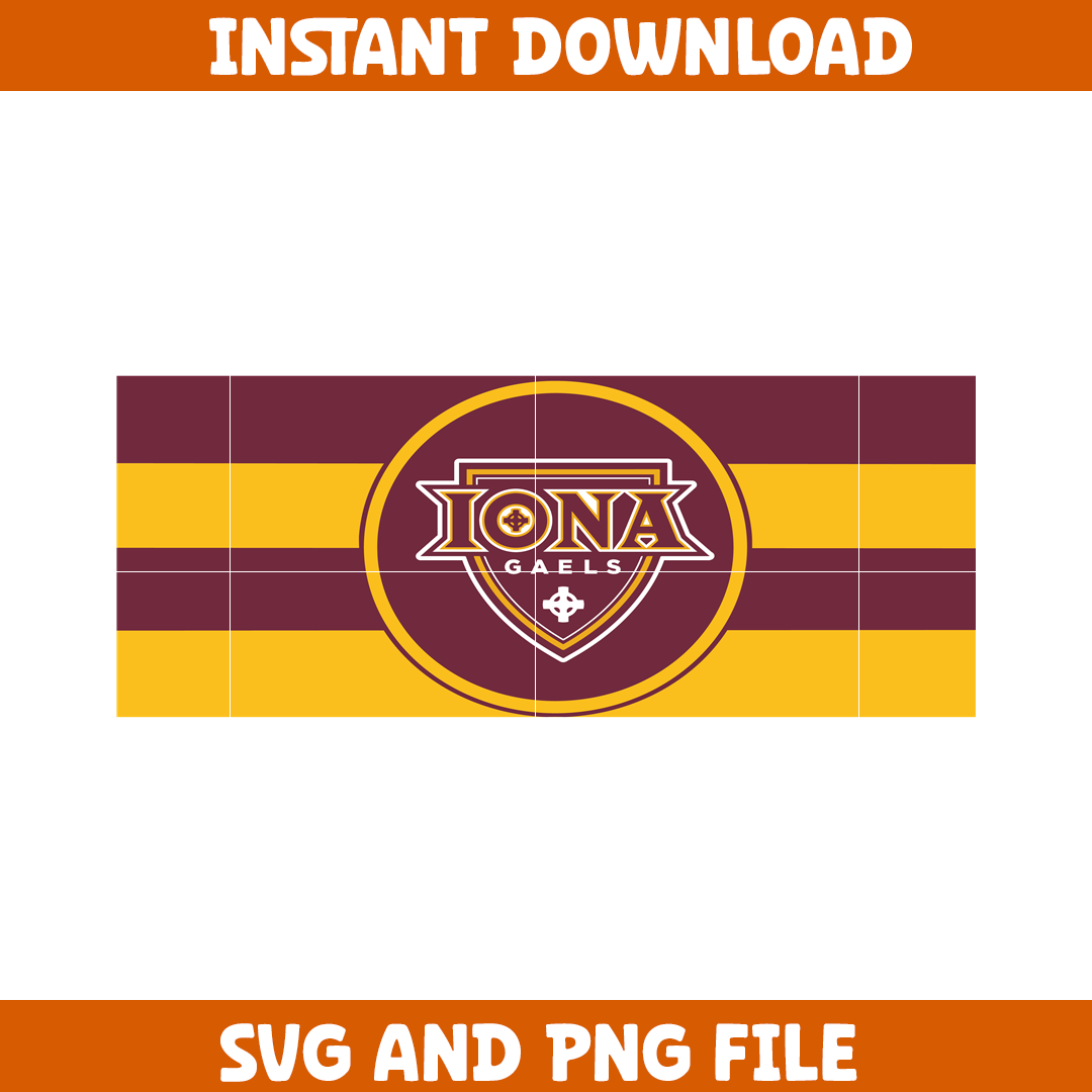 Iona gaels Svg, Iona gaels logo svg, IIona gaels University | Inspire ...
