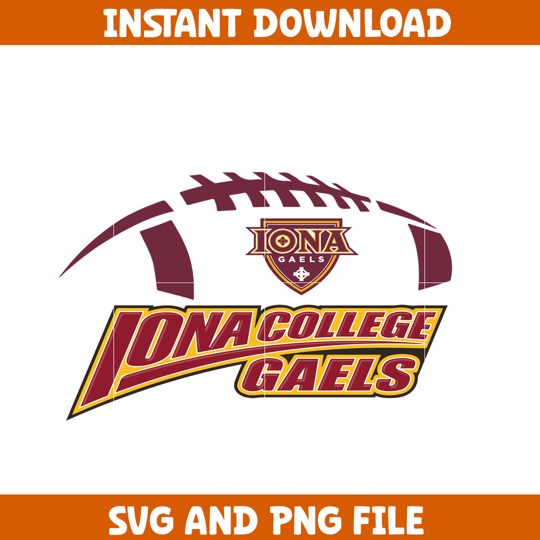 Iona gaels Svg, Iona gaels logo svg, IIona gaels University | Inspire ...